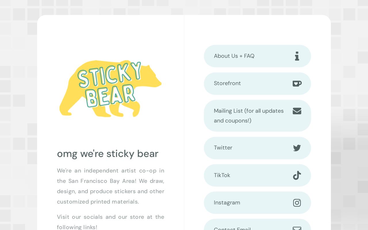 Sticky Bear